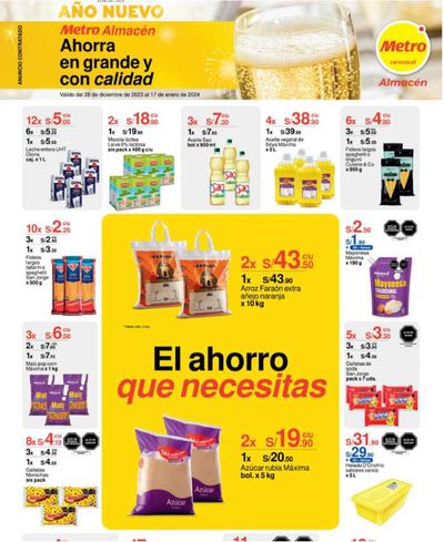Metro | Catálogos y Ofertas Enero 2024 | Tiendeo
