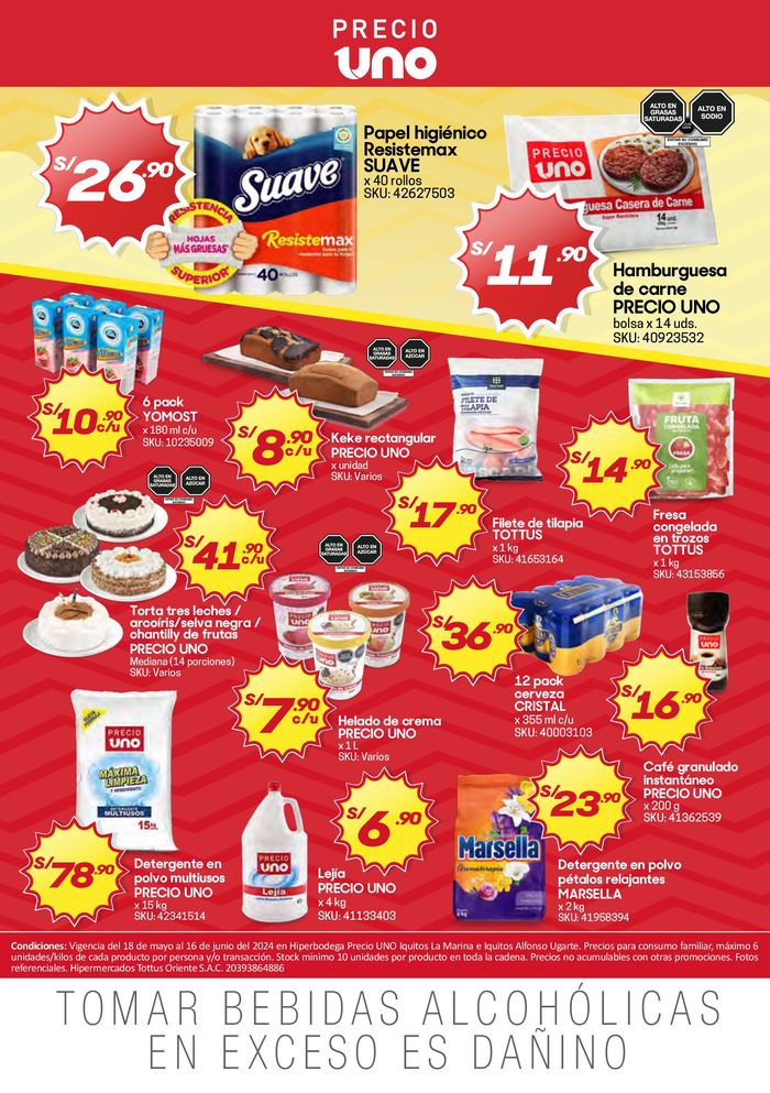 Hiperbodega Precio Uno | Catálogos y Ofertas Mayo 2024 | Tiendeo